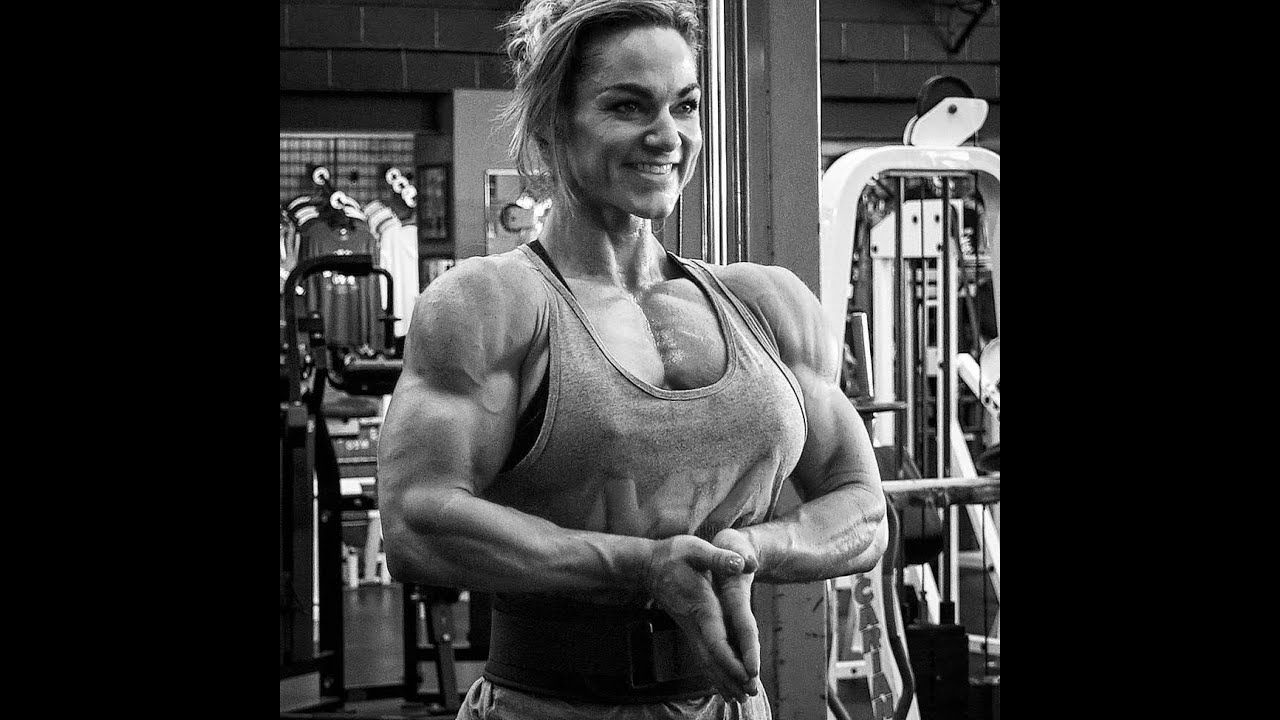 Jamie Pinder Ripped Female Bodybuilder Muscle - YouTube