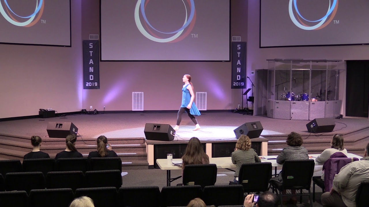 2019 District FAF: Worship Dance Solo - Abby Boone - YouTube