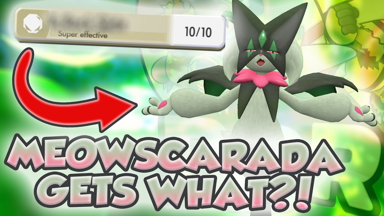 I Can't Believe MEOWSCARADA Got This Move... - YouTube