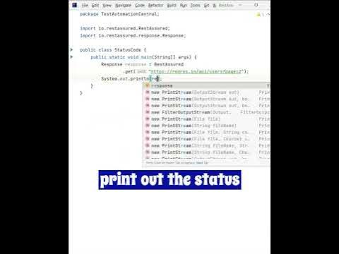 How to Validate the Status Code of HTTP Response using RestAssured in Java? SDET Interview QnA ...