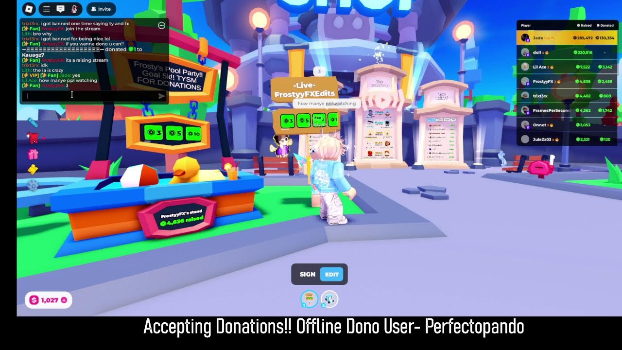 Pls Dono Stream! Raising Robux!! - YouTube