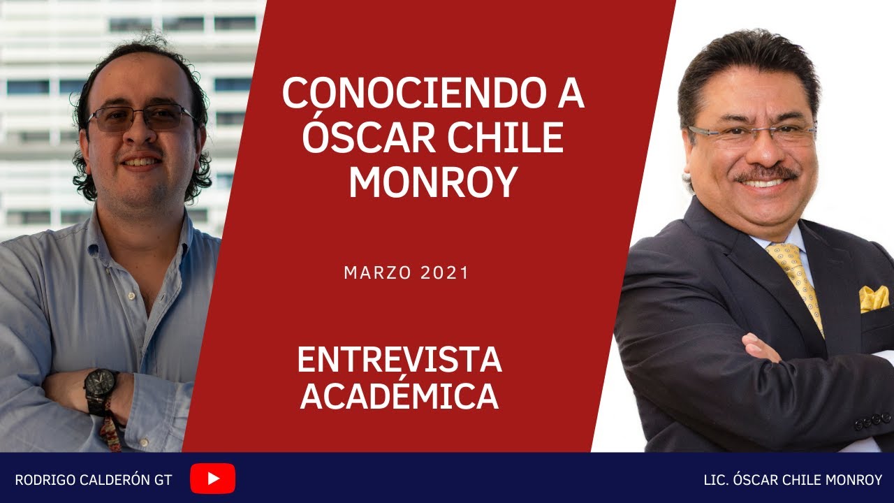 Conociendo a Oscar Chile Monroy, experto tributario y en defensa fiscal ...