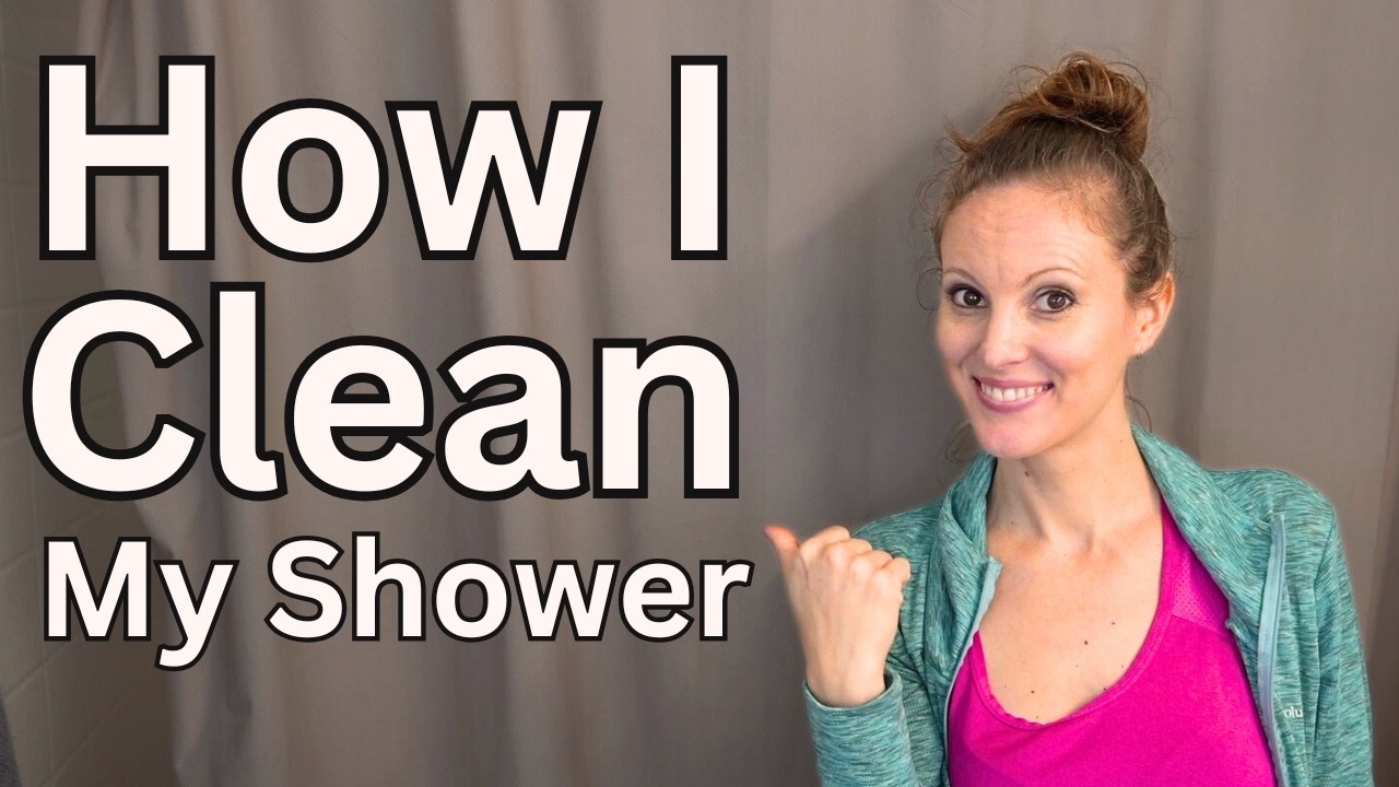 BEFORE AND AFTER Cleaning My Shower & Bathroom Floor | How I Clean My ...