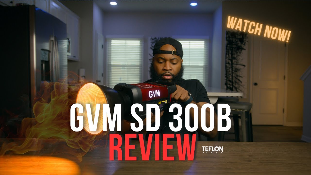 GVM SD300B Pro: Affordable Bi-Color LED Light with Pro Features! - YouTube