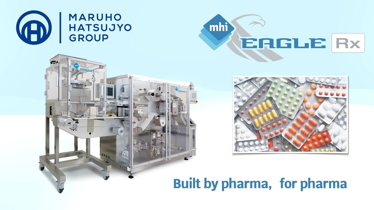 MHI Blister Packaging Machine Eagle-RX - YouTube
