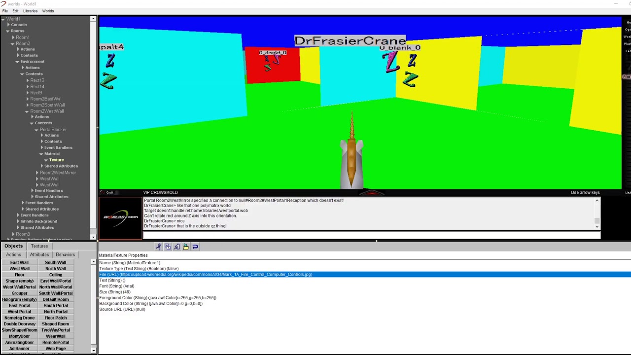 Worlds.com - Worlds Shaper Class - Everything about Portals - YouTube