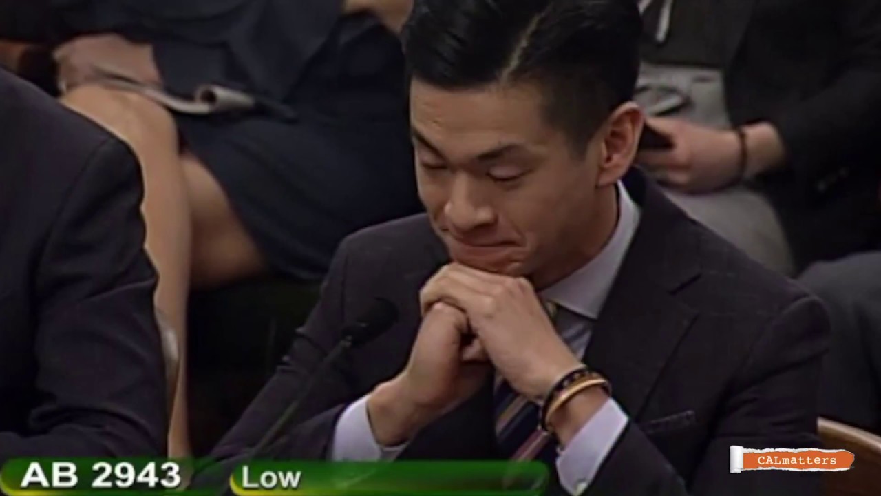 Democratic Assemblymember Evan Low gets emotional at conversion therapy ...