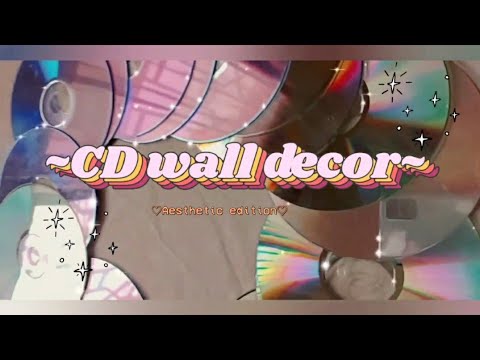 Painting Clear Cd easy and quick tutorial! || ♡Aesthetic edition ...