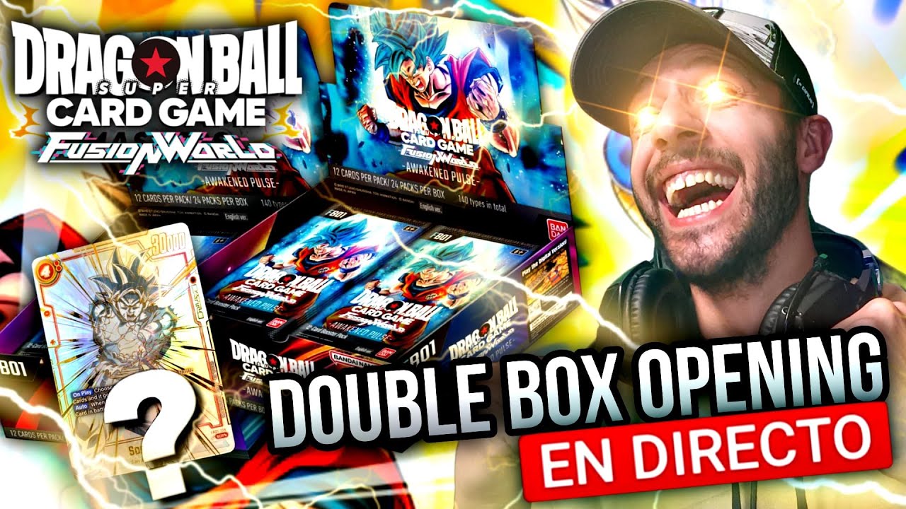 DBSCG FUSION WORLD | DOUBLE BOX OPENING |Awakened Pulse - FB01 | - YouTube
