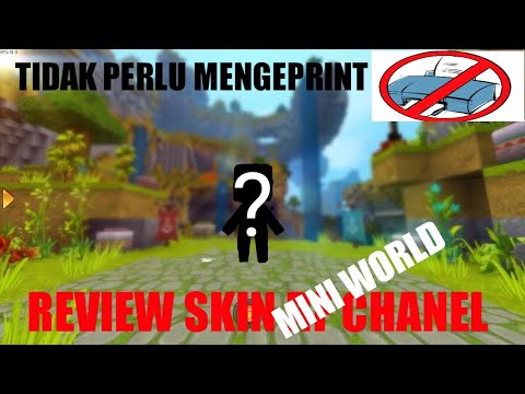 Mini world : Cara menggunakan skin mini Star runway tanpa ngeprint ...