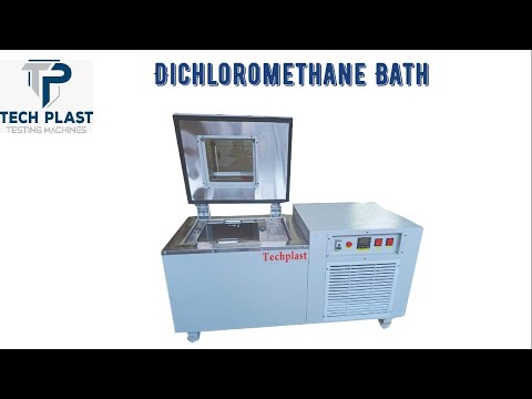 Dichloromethane Bath | Techplast Testing Machines Pvc Pipe Testing ...