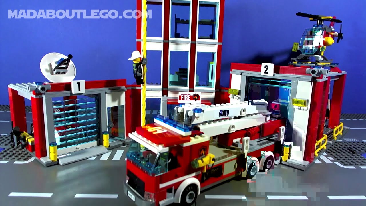 Look at our Lego City Fire Stations Movies - YouTube
