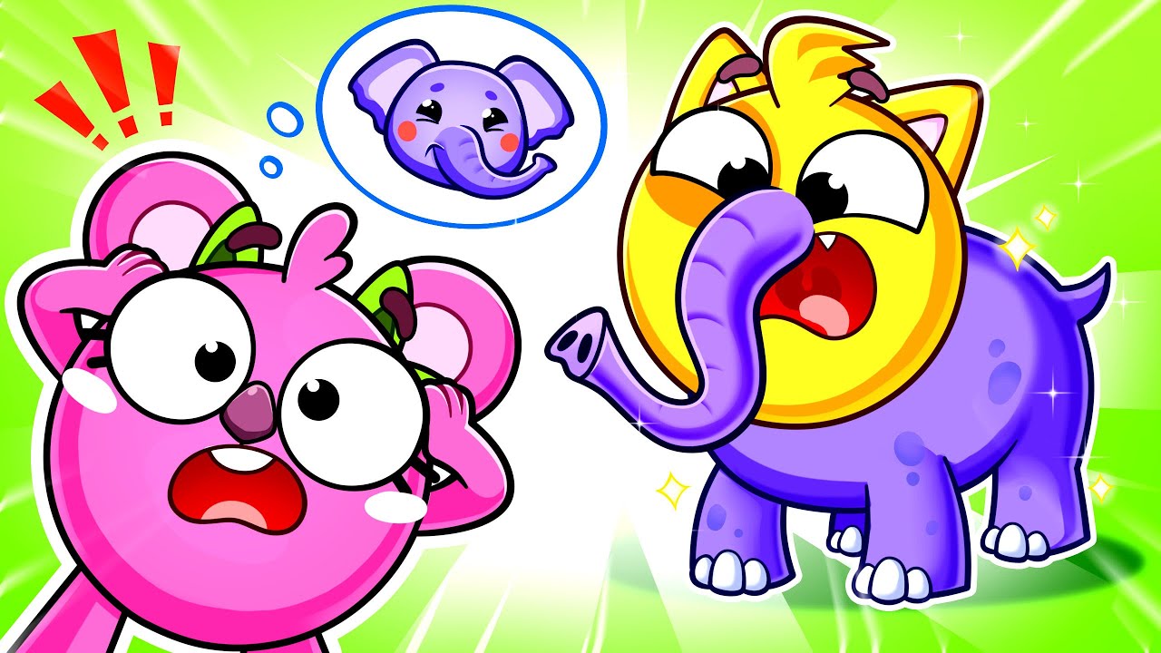 Animal Puzzle Song | Body Swap Challenge | Funny Kids Songs 😻🐨🐰🦁 And ...