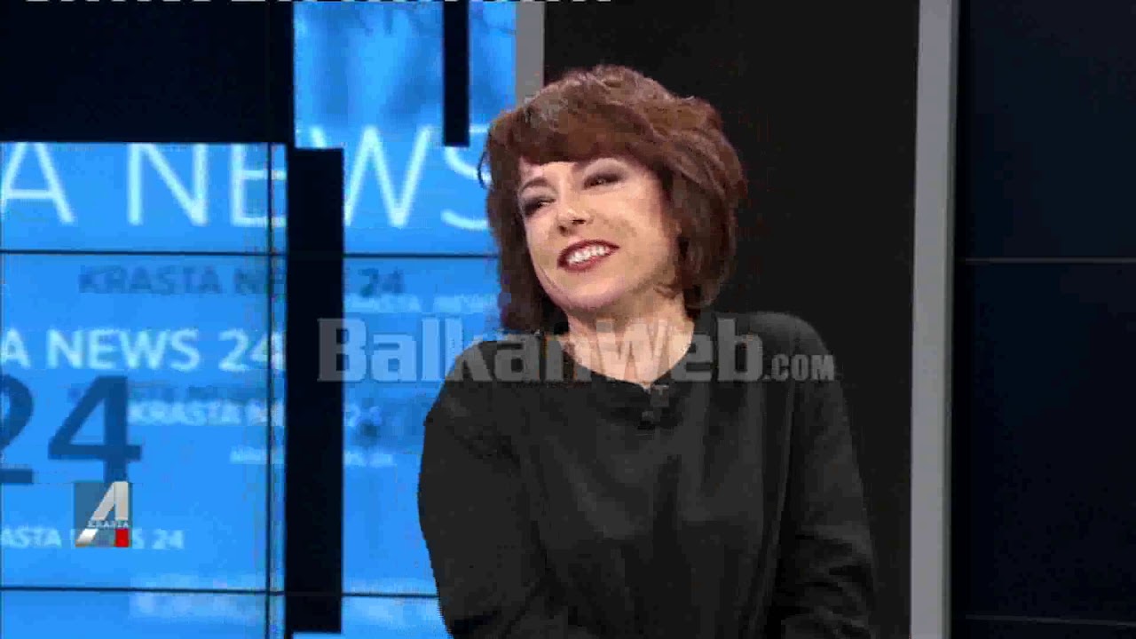 Gazetaret Ilir Yzeiri dhe Mimoza Picari sherr në studion e A show - YouTube