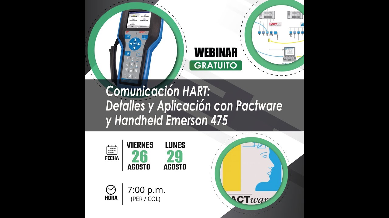 Comunicacion HART: Detalles y Aplicación con Pactware y Handheld ...