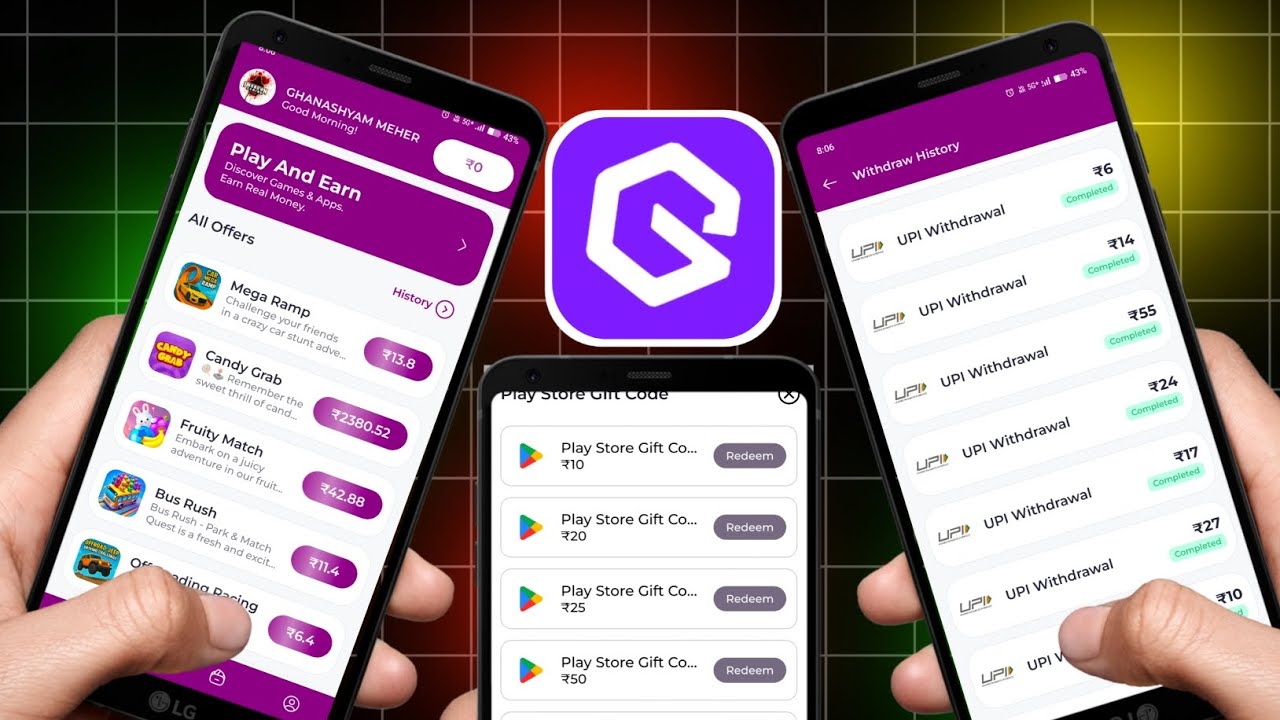 🤑 GO CASH APP | FREE GOOGLE PLAY REDEM CODE APP | REDEEM CODE APP 2025 ...