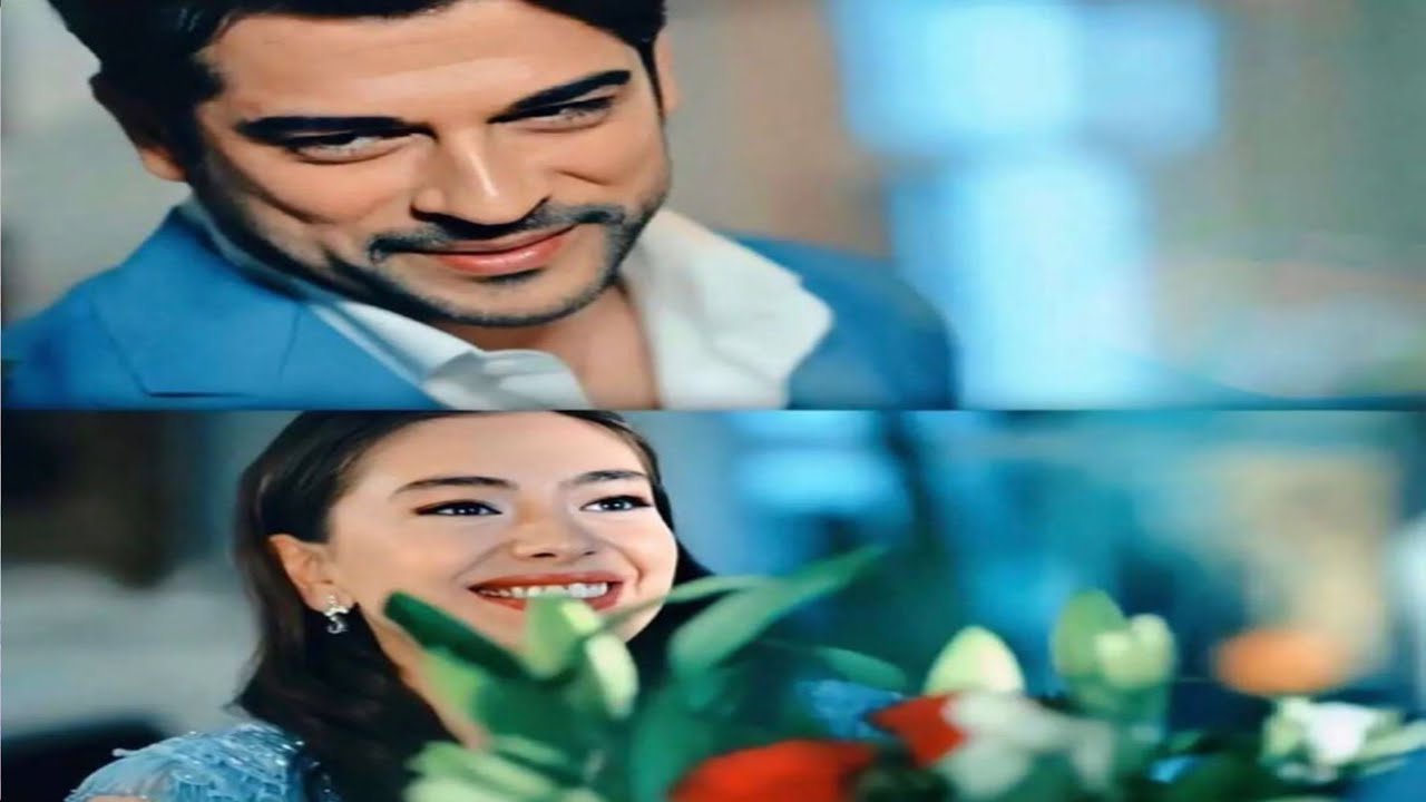 Burak Ozcivit give flowers to neslihan atagul and she feeling shy ...