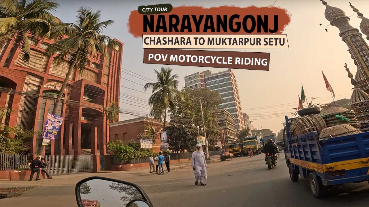 Chashara Round Square To Syedpur Bridge | Pov Motorcycle Riding ...