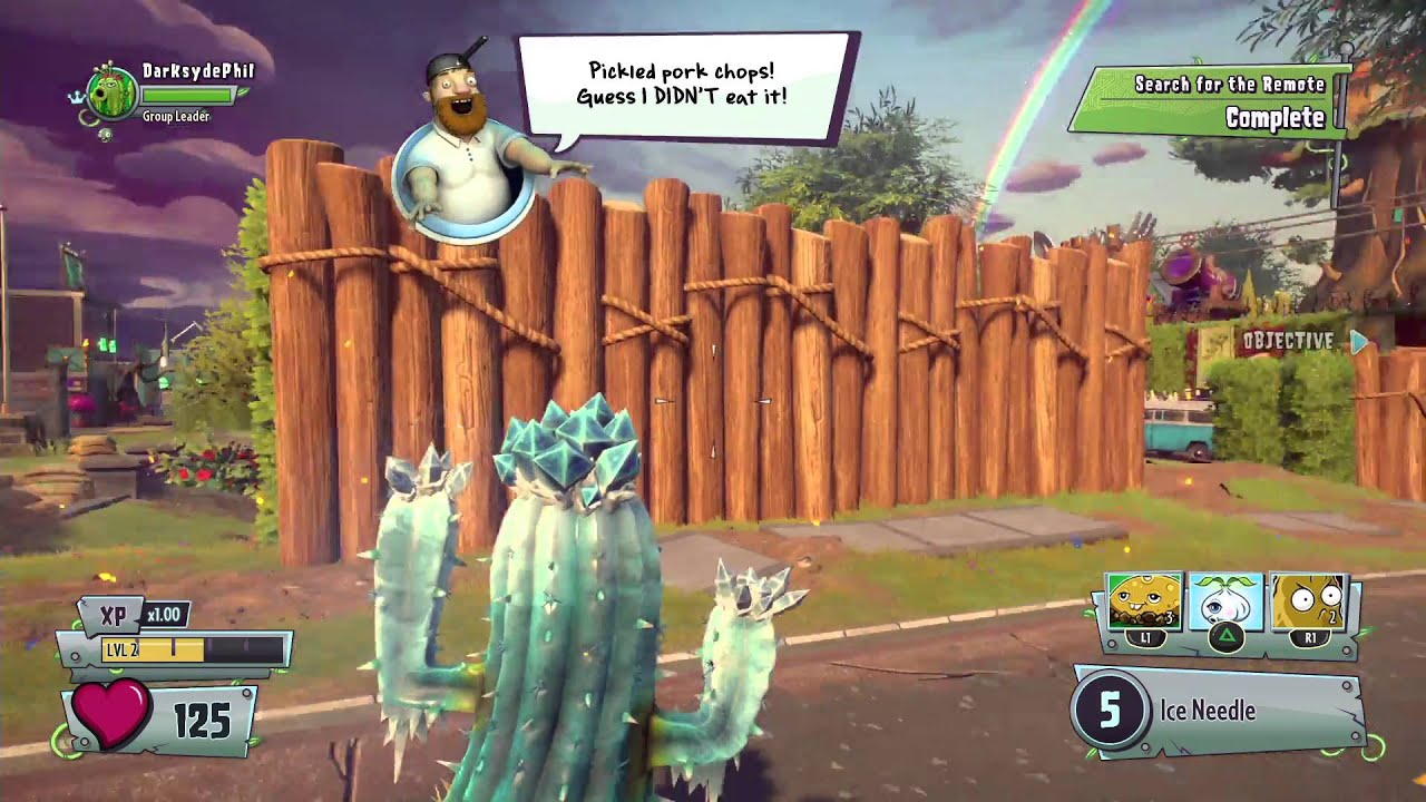 Plants vs. Zombies: Garden Warfare 2: Plants Campaign pt1 - Find Stumpy ...