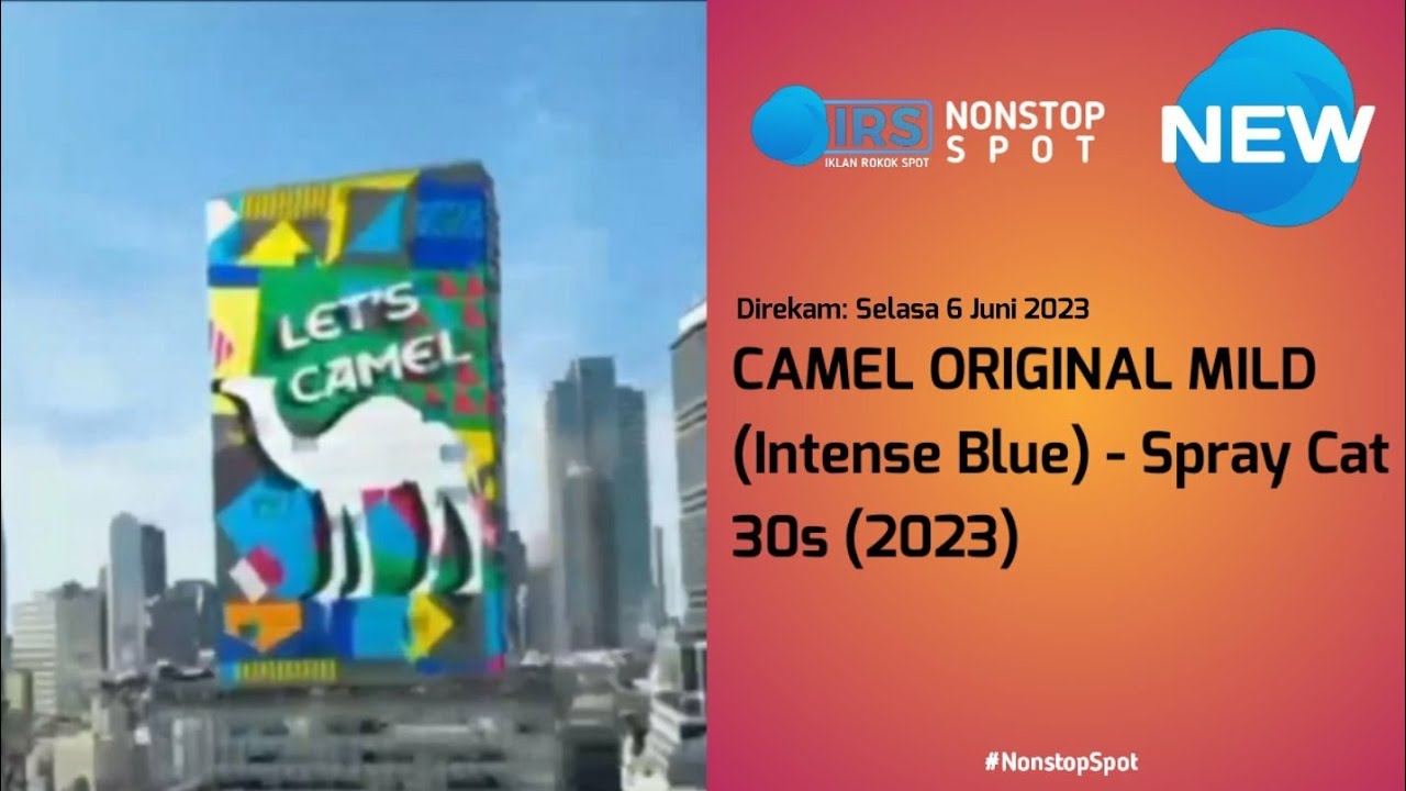 CAMEL ORIGINAL MILD - Spray Cat 30s (2023) - YouTube