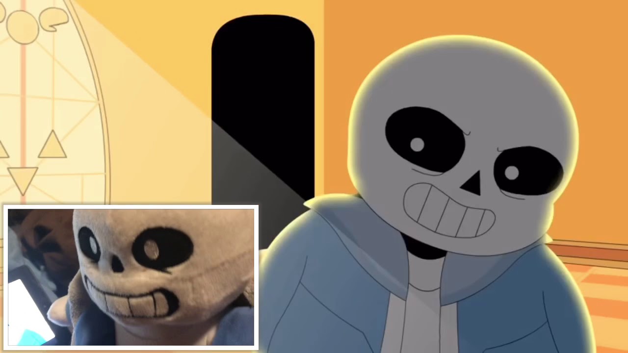 SANS reacts to Undertale Stronger than you By Alfa995 - YouTube