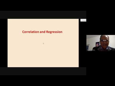 Correlation & Regression using R By Prof. Suresh Sharma - YouTube