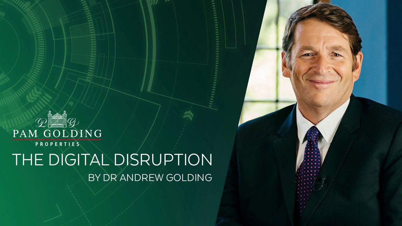 Digital disruption in real estate Dr Andrew Golding comments - YouTube