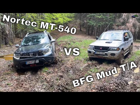 Dacia Duster 4x4 vs Mitsubishi Shogun Mud Offroad