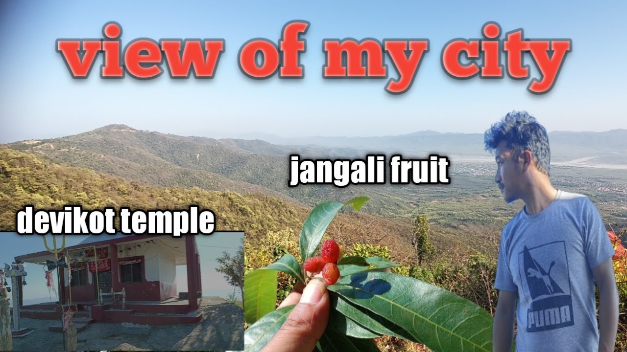 Apne city ka top of view! devikot temple! off-roading raid! forest ...