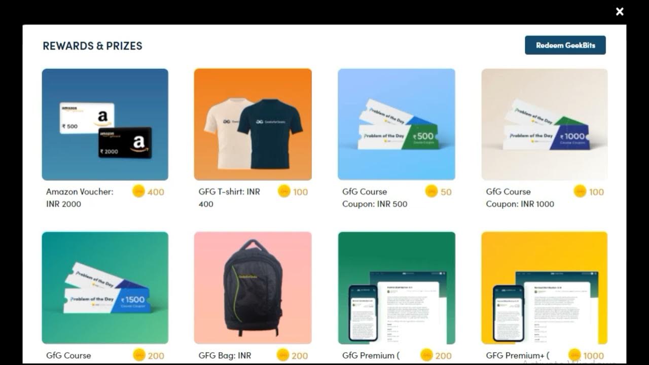 GET FREE SWAGS AND GOODIES FROM GEEKFORGEEKS - YouTube