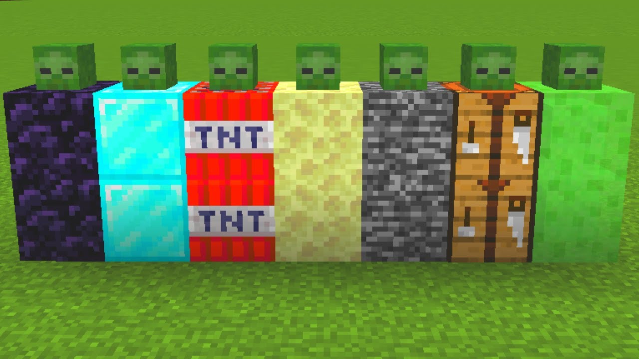 how to spawn zombie mobs - YouTube