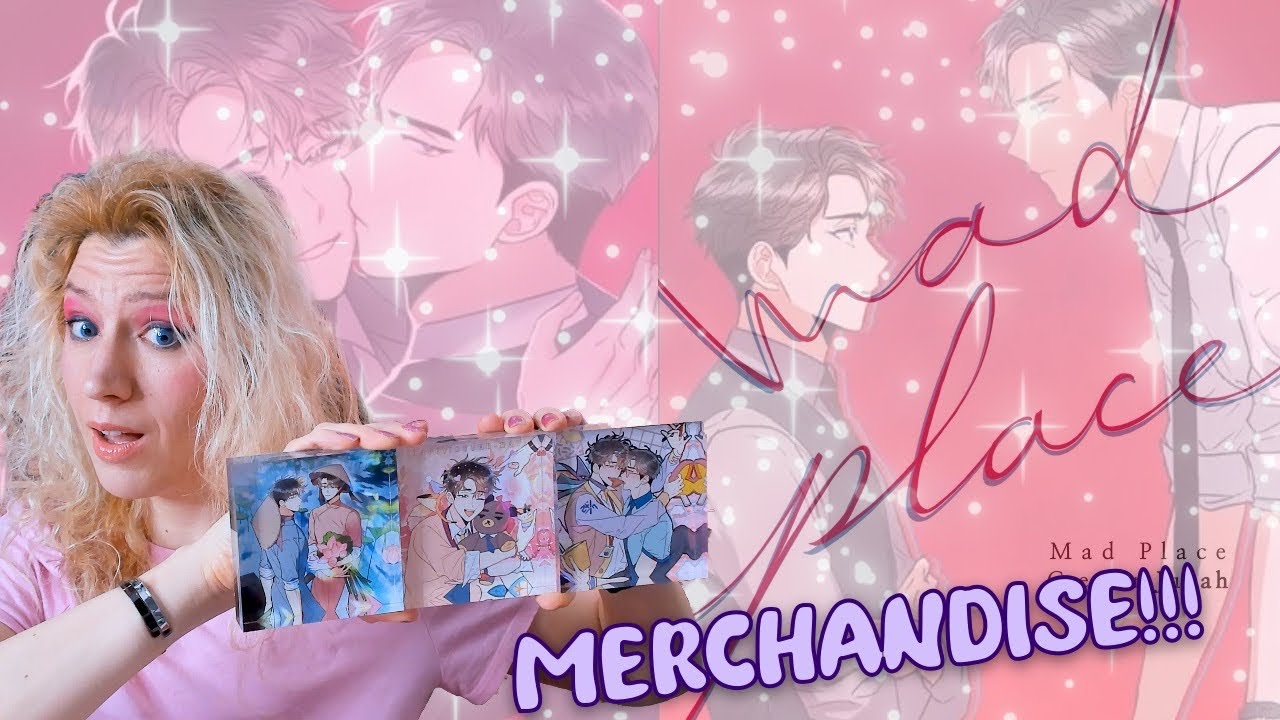 BL Manhwa Merchandise, More Mad Place Art!!! - YouTube