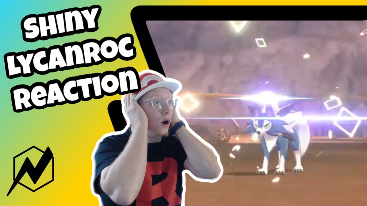 Funny/Painful Shiny Lycanroc Reaction! - YouTube