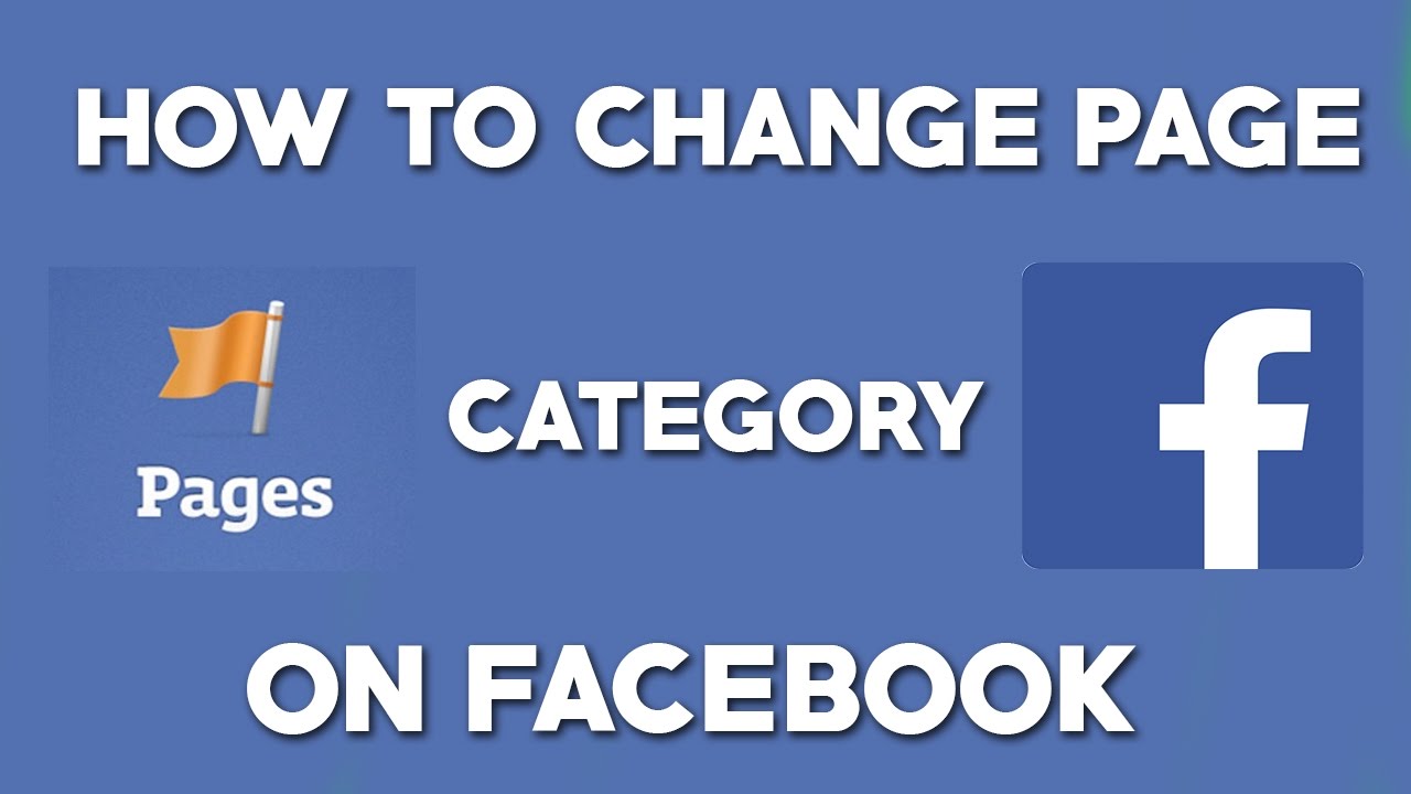 How To Change Page Category On Facebook - 2018 - YouTube