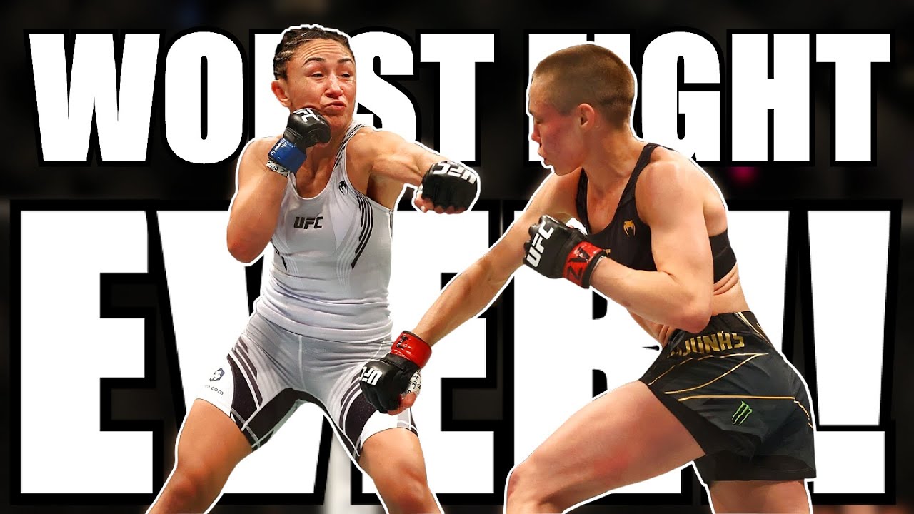 Hands Down, One Of The Worst Fights Of All Time - YouTube