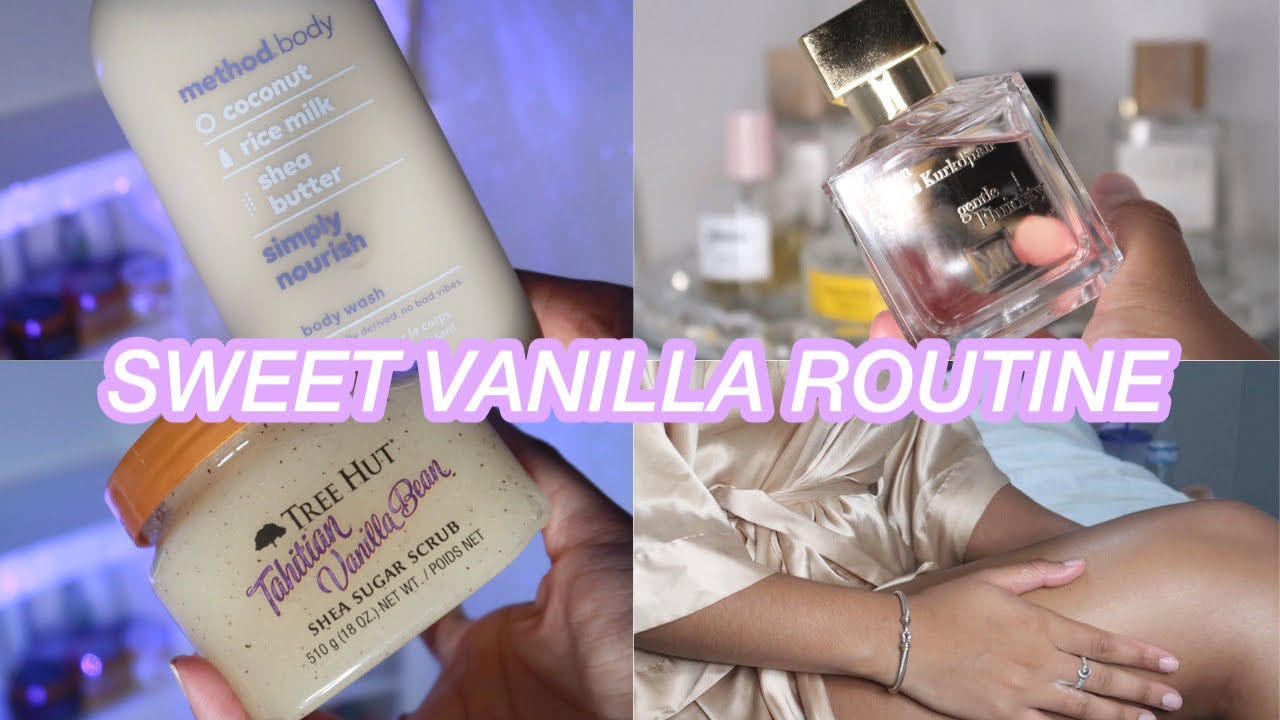 MY VERY EXTRA SELF CARE ROUTINE *SWEET VANILLA* - YouTube