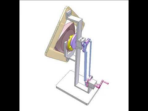 Reuleaux triangle kinetic sculpture - YouTube