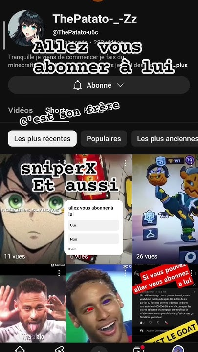 Beau gosse allez vraiment vous abonner à lui - YouTube