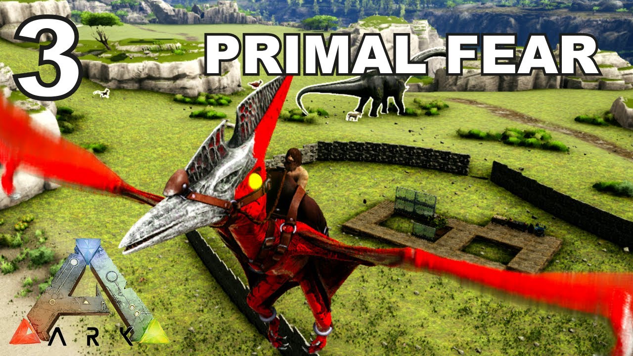 MON PREMIER ALPHA ! Ark Primal Fear 3 - YouTube