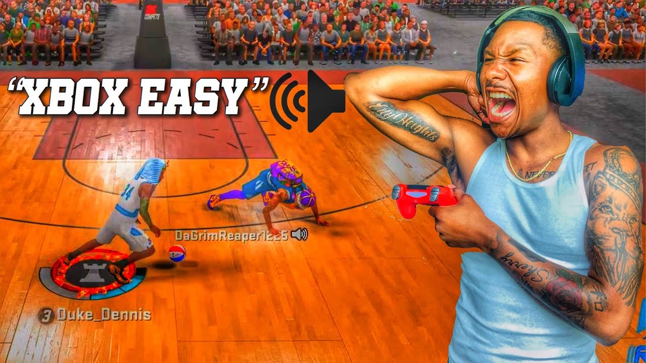 Breaking EVERYONES Ankles On XBOX With My 99 Overall Stretch Playmaker ...