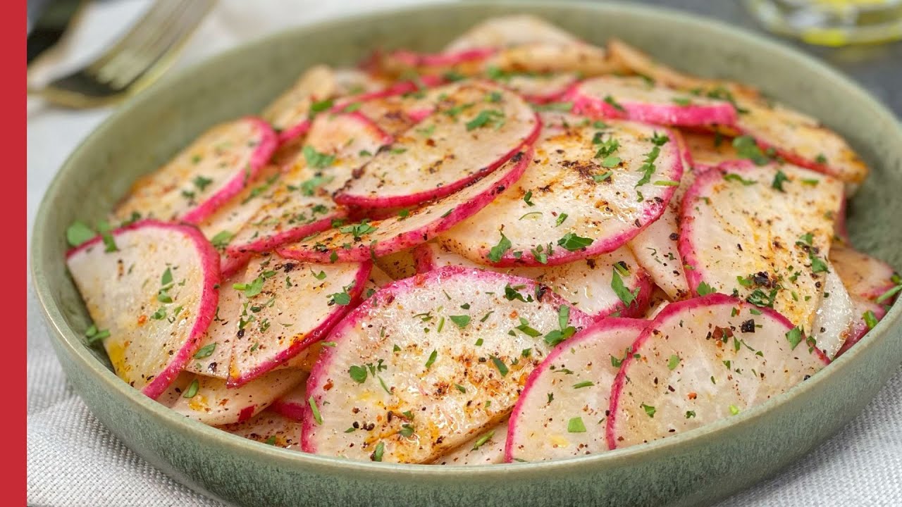 Receta de Ensalada de Rábano Rojo Simple y Rápida | Cómo Hacer Ensalada ...