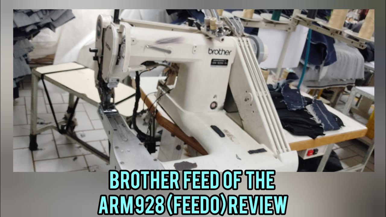 BROTHER FEED OF THE ARM (FEEDO) MACHINE | REVIEW - YouTube