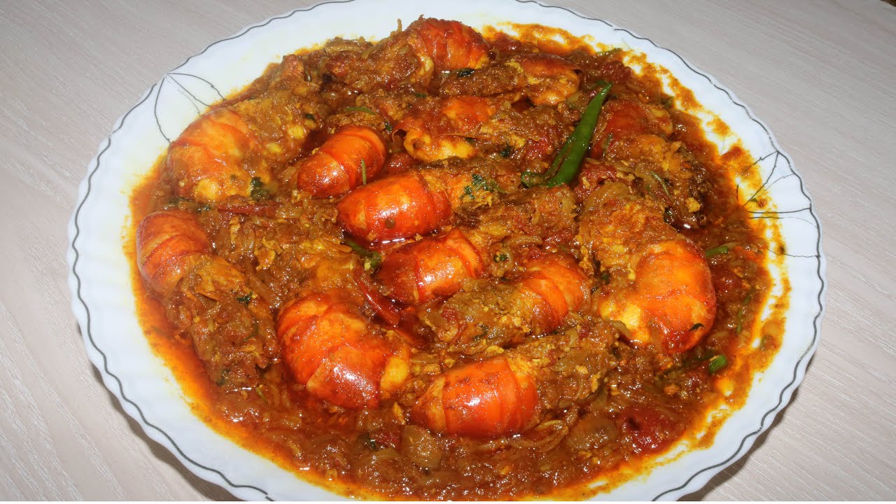 মজাদার চিংড়ি মাছের ভুনা রেসিপি | Shrimp Recipe | Chingri Mach Vuna ...