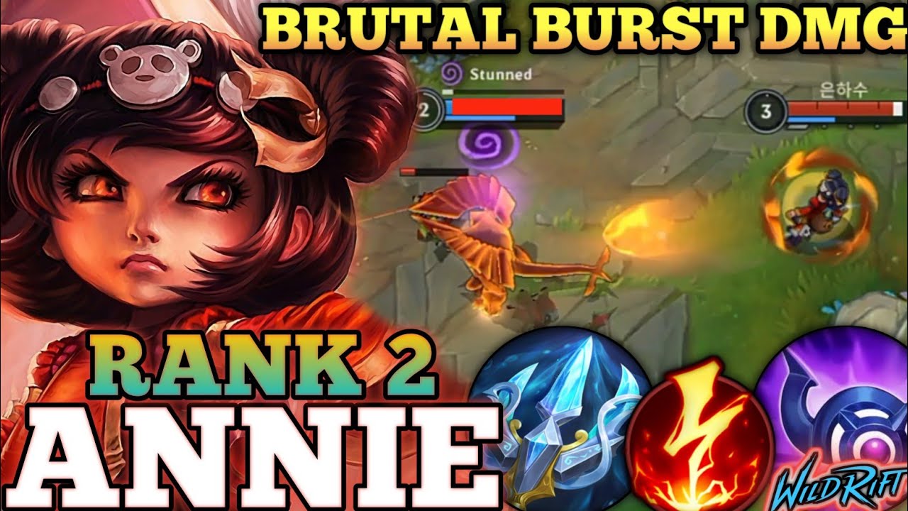 ANNIE AGGRESSIVE MID MVP PLAY! BRUTAL ONE SHOT BURST DMG - TOP 2 GLOBAL ...