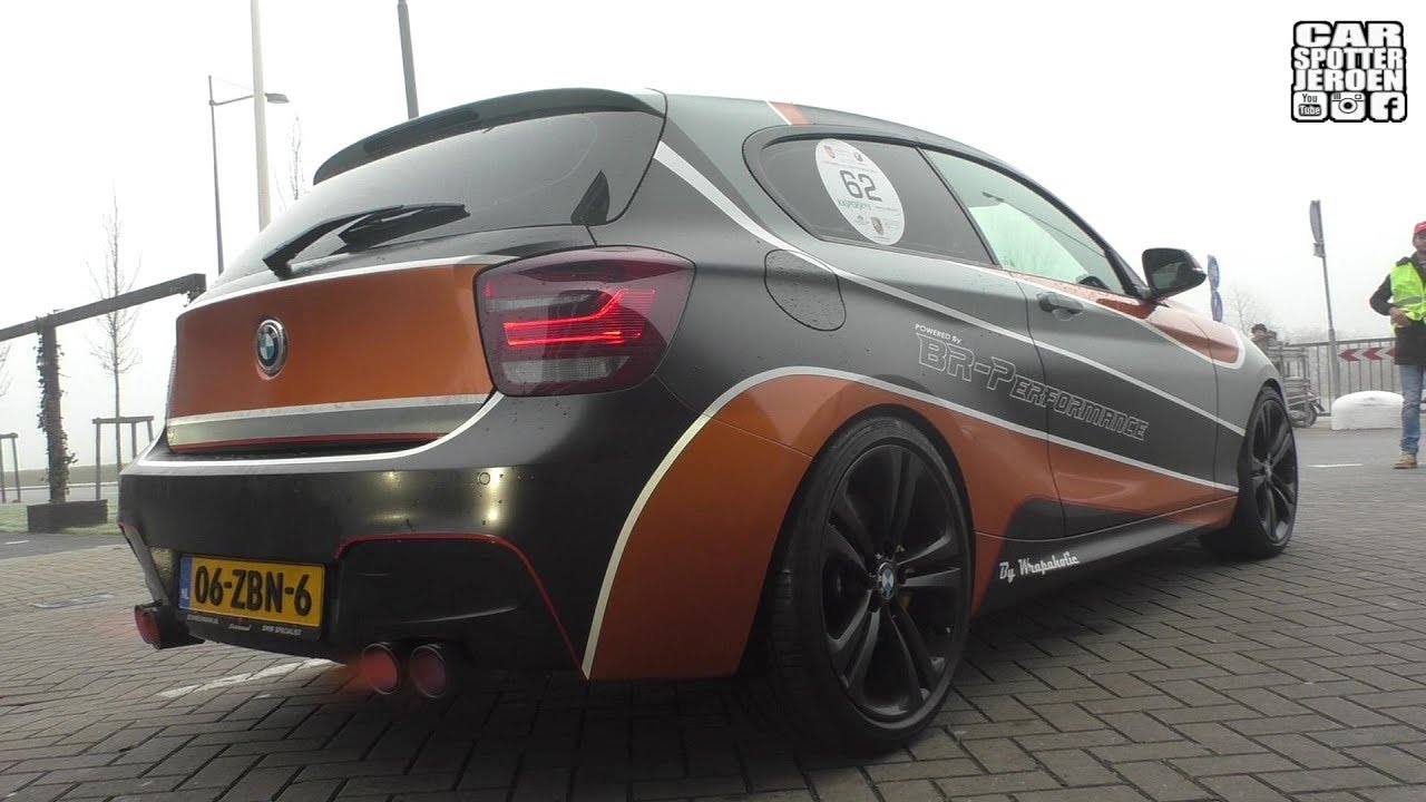 240HP BMW 114i F21 with Akrapovic exhaust & Milltek downpipe | Flames ...