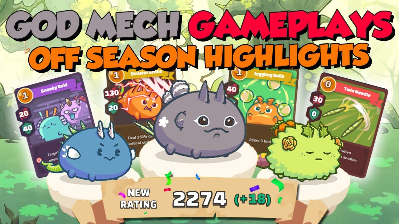God Mech Game Highlights | Off Season (Season 20) | Axie Infinity - YouTube