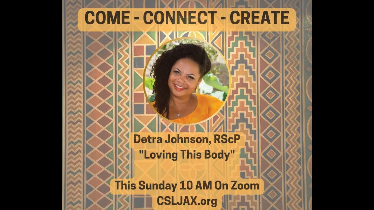 Detra Johnson RSCP Loving The Body 061222 - YouTube