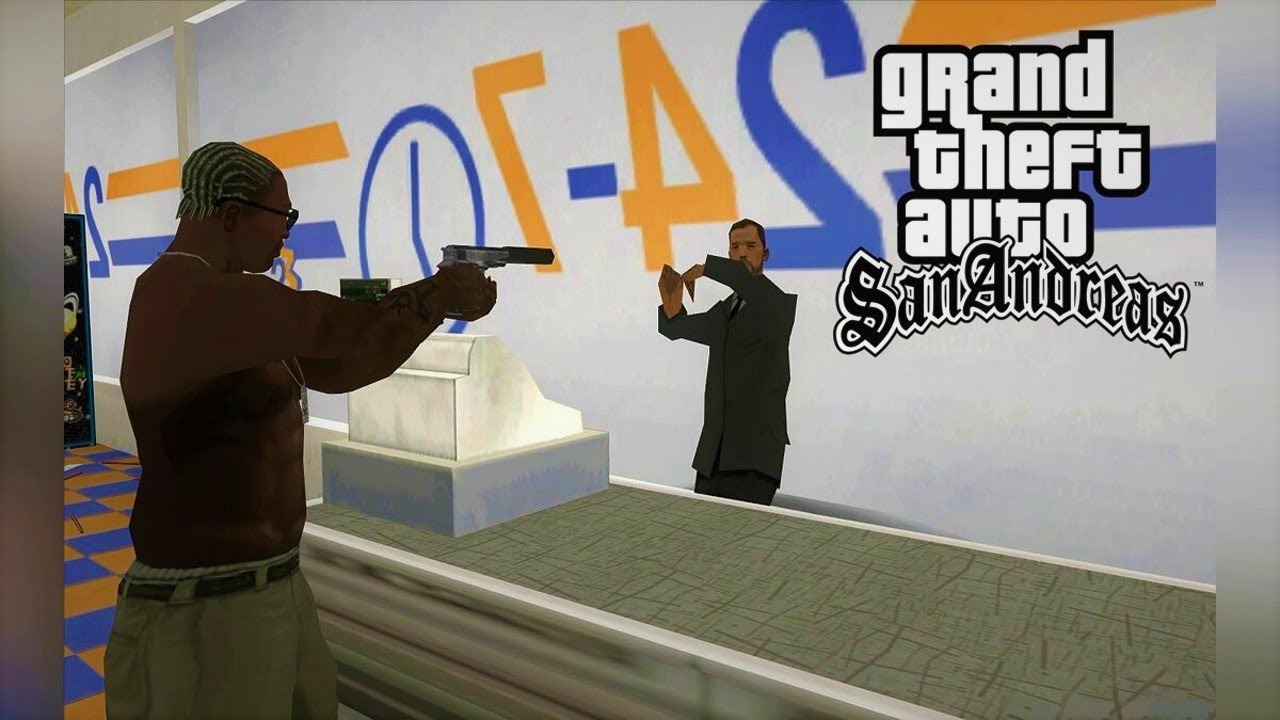 GTA San Andreas: 24/7 Stores Robbery | GTA SA PC/Android Robbery Mod ...