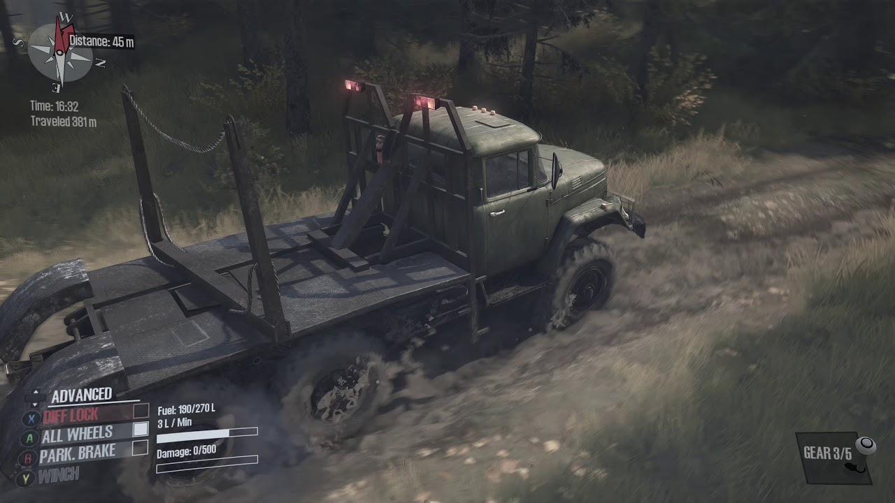 MudRunner Xbox One X getting started - YouTube