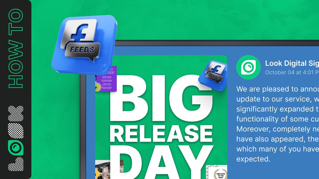 How to cast your business Facebook feed on digital signage? - YouTube